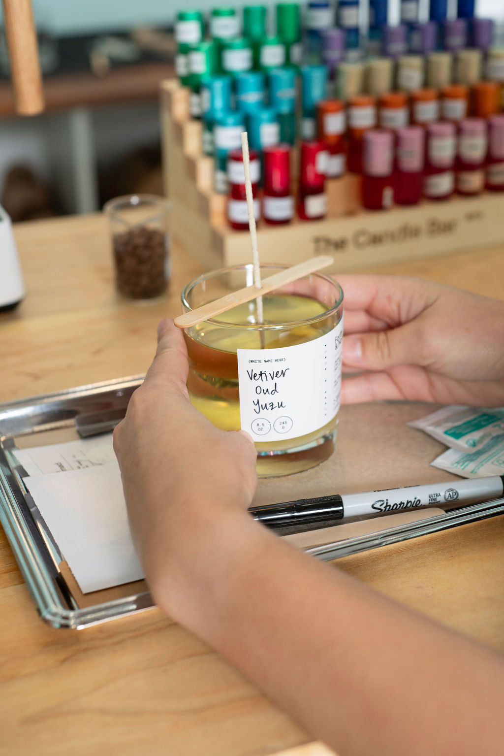 The Candle Bar | Houston Candle Pouring & Custom Scents